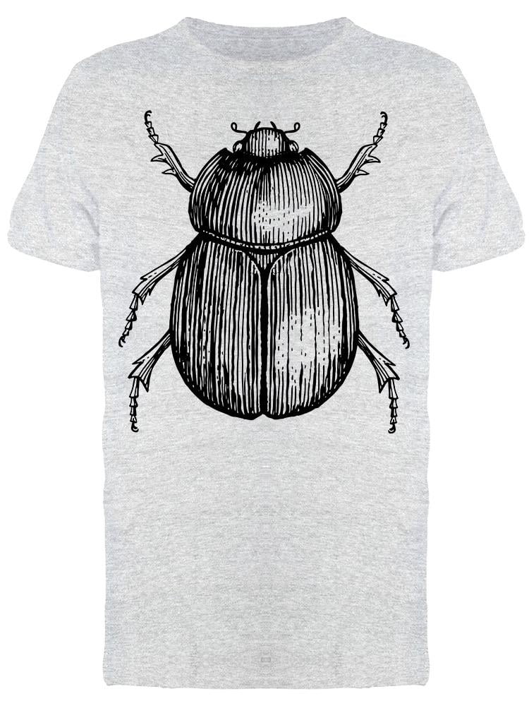 Black Bettle Sketch Tee Men's -Image by Shutterstock - Walmart.com