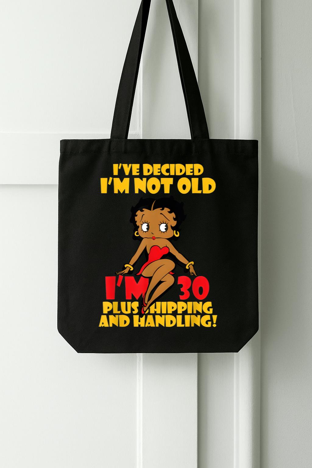 Black Betty Birthday Boop Motivational T-Bag-TH5865 - Walmart.com