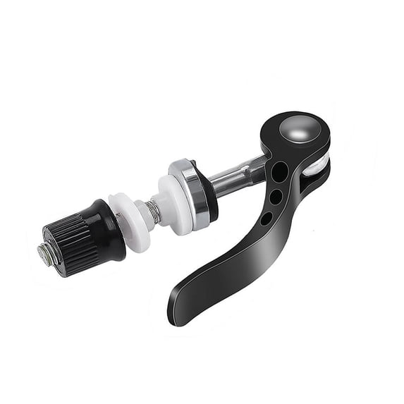 Black Bicycle quick release seat post clamp binder 6 x 55mm rod ...