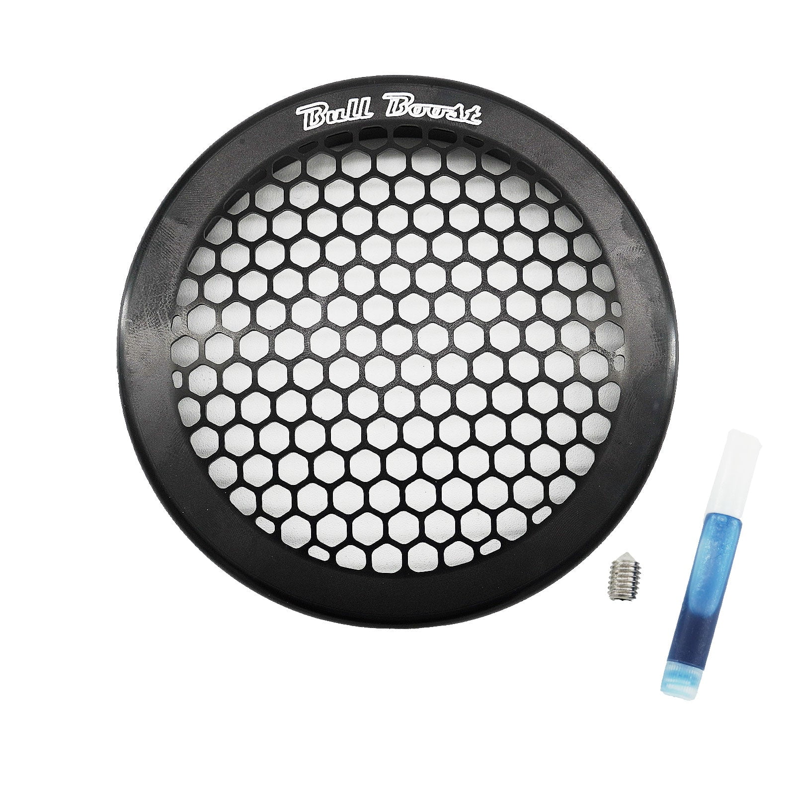 Black Billet 4" Inch Turbo Inlet Guard Velocity Stack Adapter Bellmouth ...