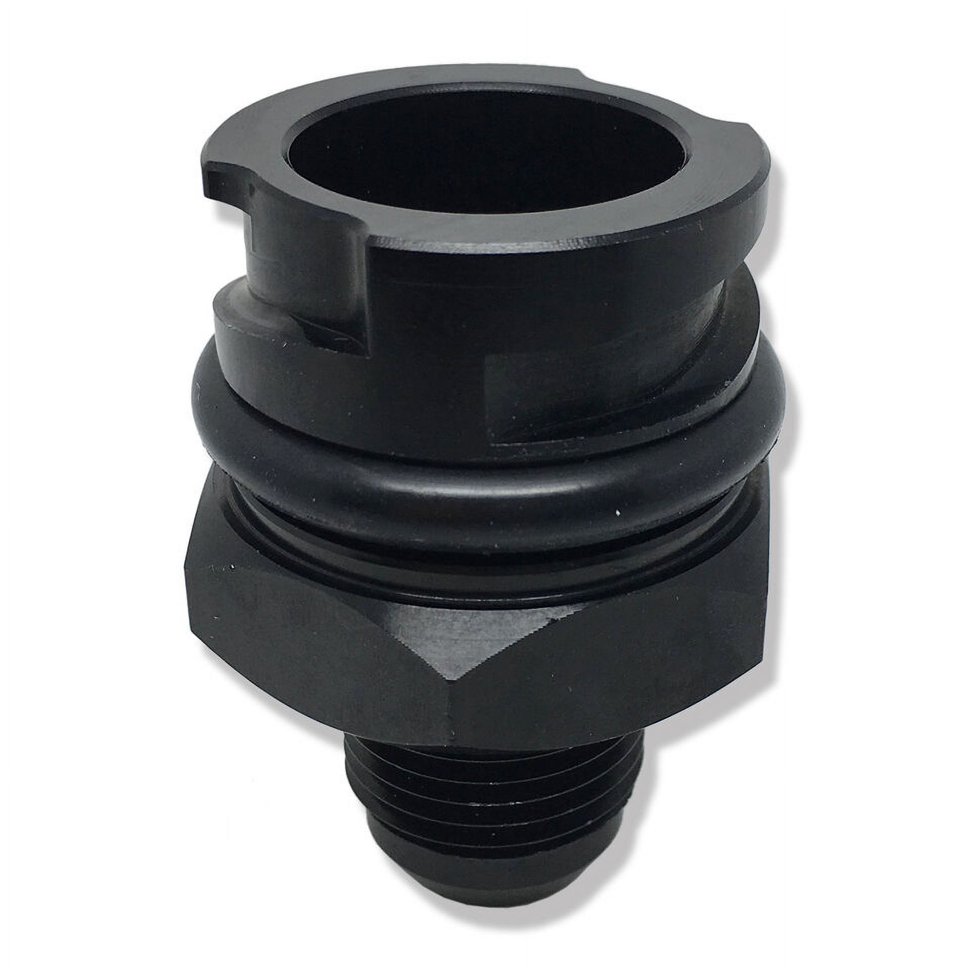 Black Billet Valve Cover Oil Cap for LSX LS1/LS6/LS2/LS3/LS7 with -10 ...