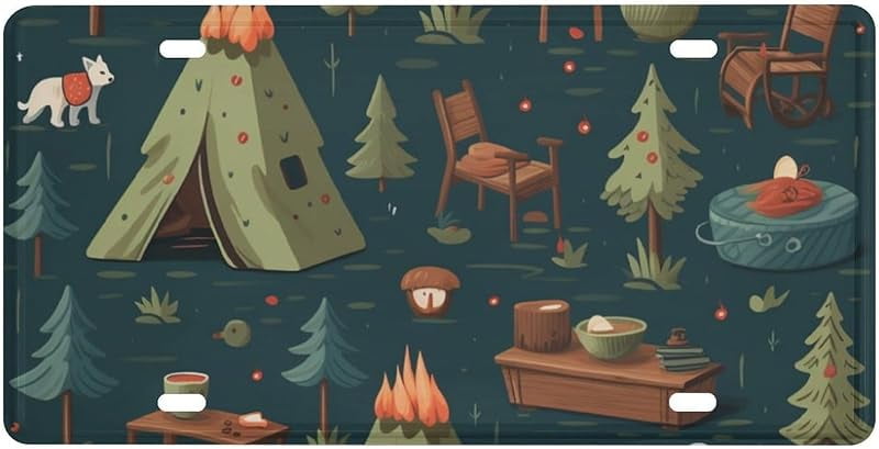 Black Bird Crow on Old Newspaper License Plate Cover Personalized Front ...