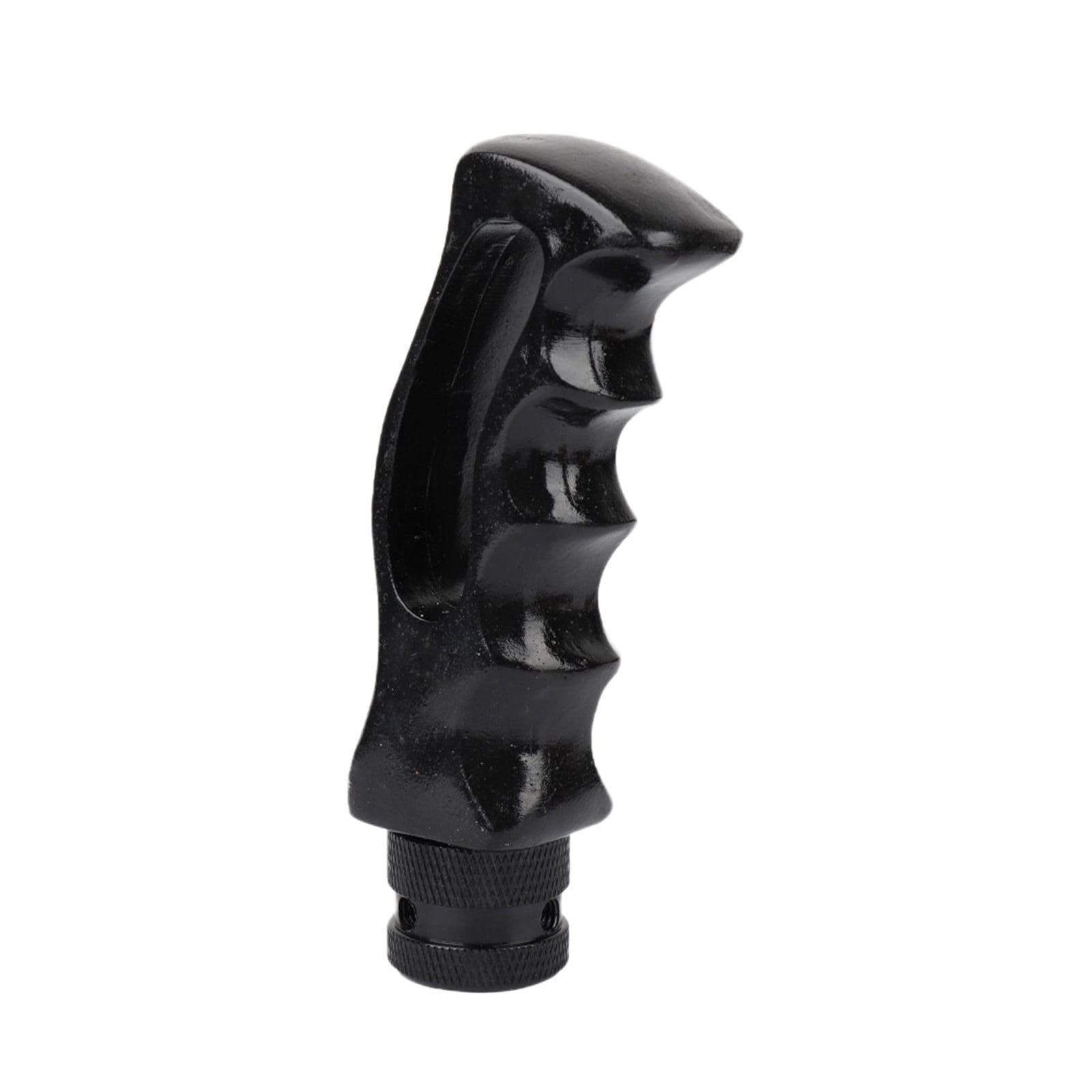 Black Black Aluminum Alloy Gear Lever Shift Knob For Car Modification ...