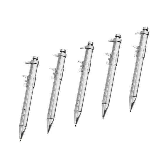 Black/Blue Gel Ink Ballpoint Pen Measuring Tool Multifunctional ...