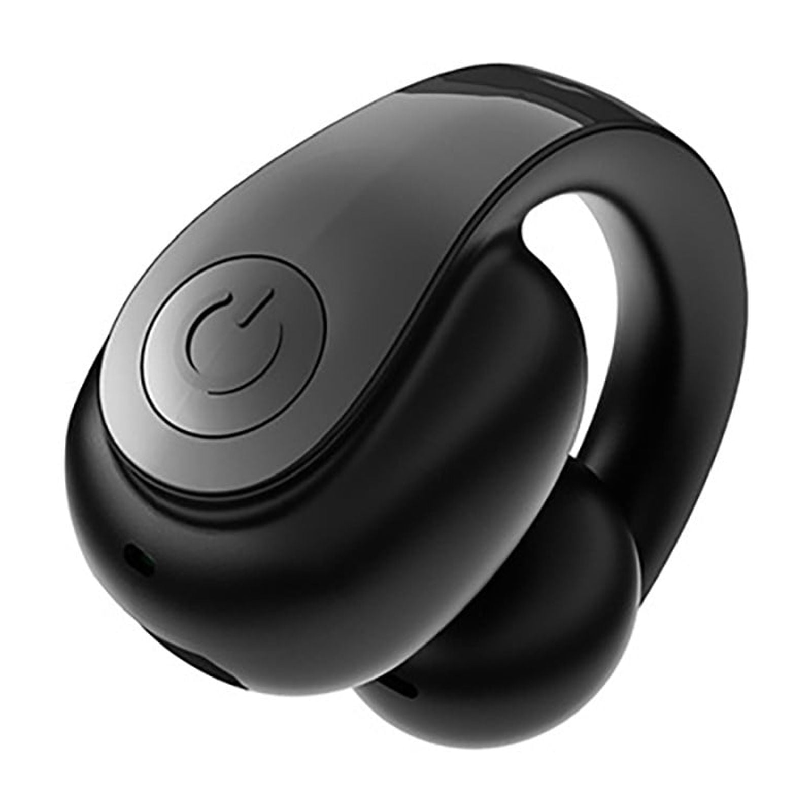 Black Bluetooth Translation Earpiece With Single Ear Design And ...