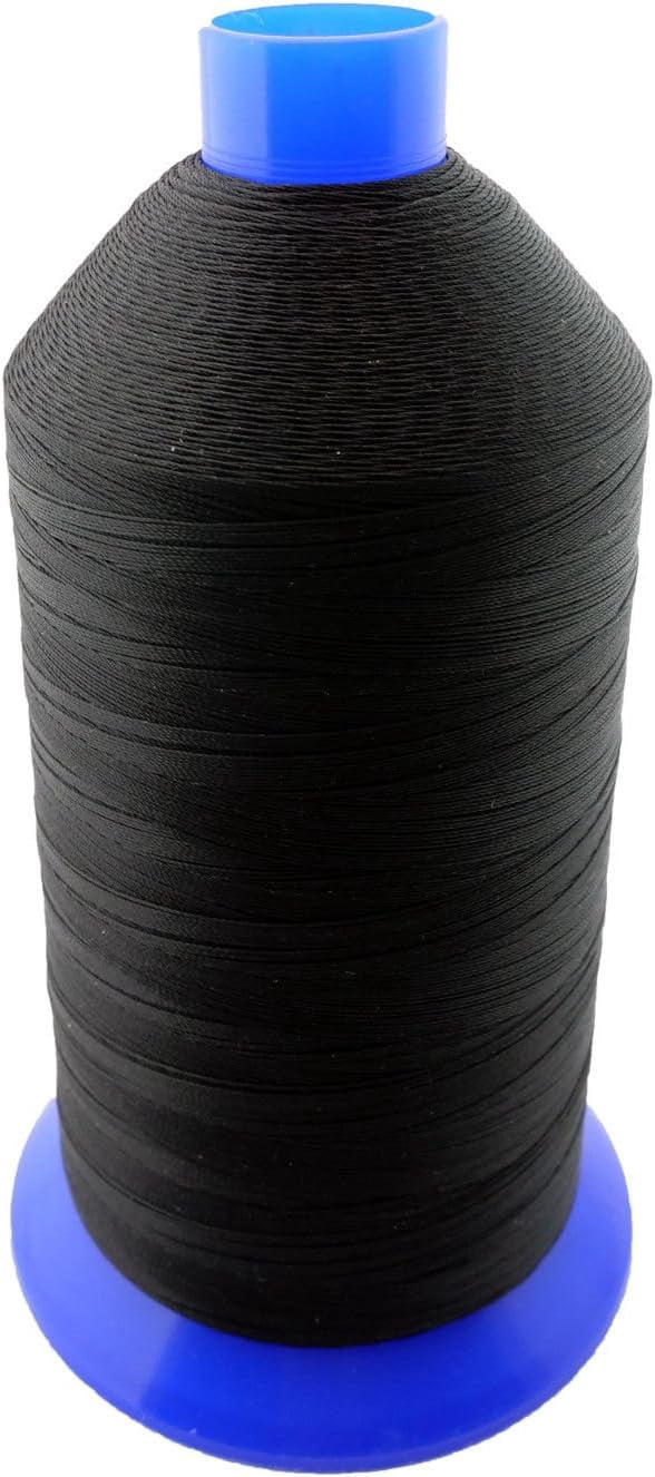 Black Bonded Nylon Upholstery Thread Size 92, Tex 90, 16 Oz. 4200 Yards ...