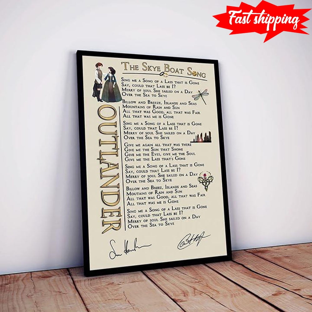 Black Border Outlander Title Theme Song The Skye Boat Song Lyrics With ...