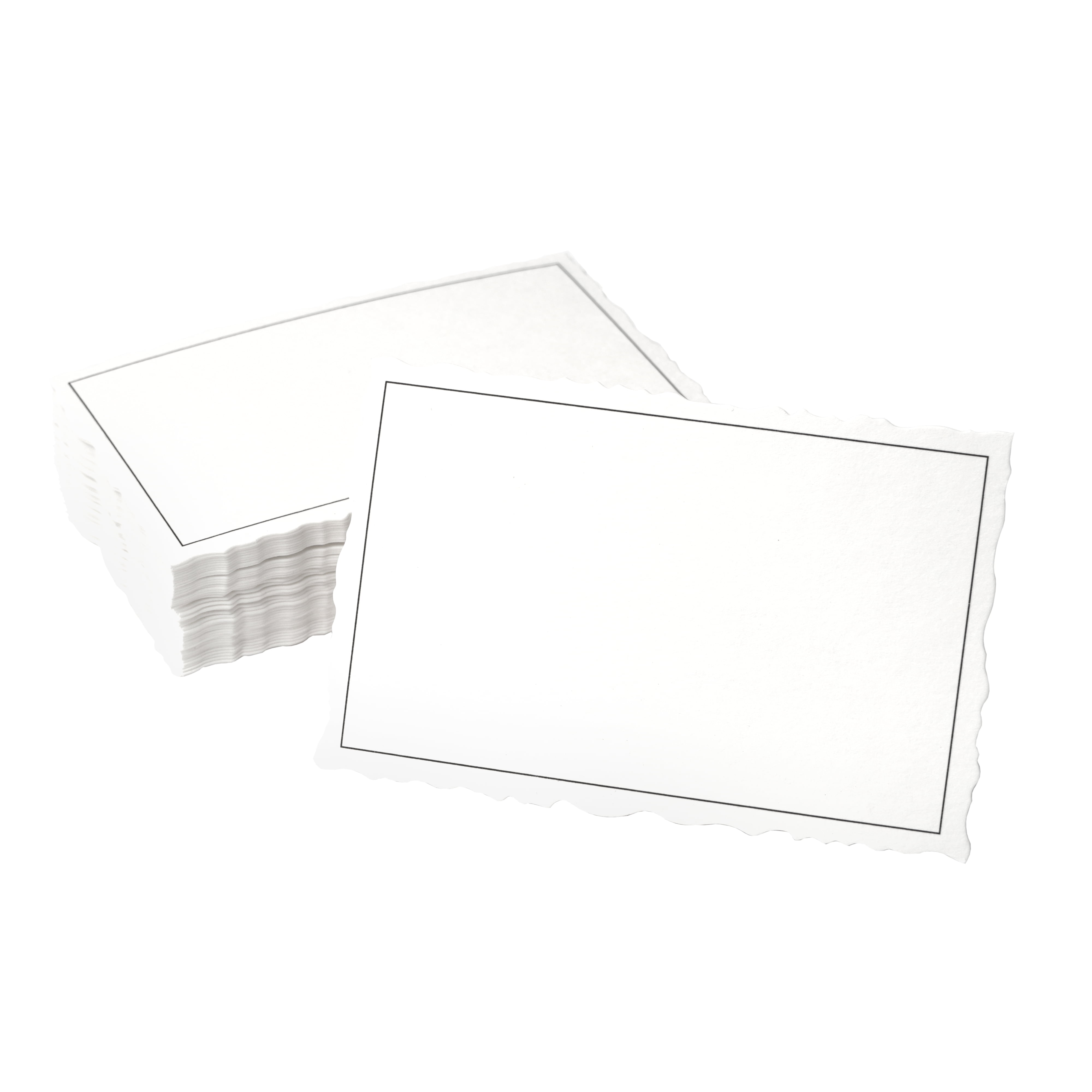 Black Border Place Cards - 50ct. by Celebrate It - Walmart.com