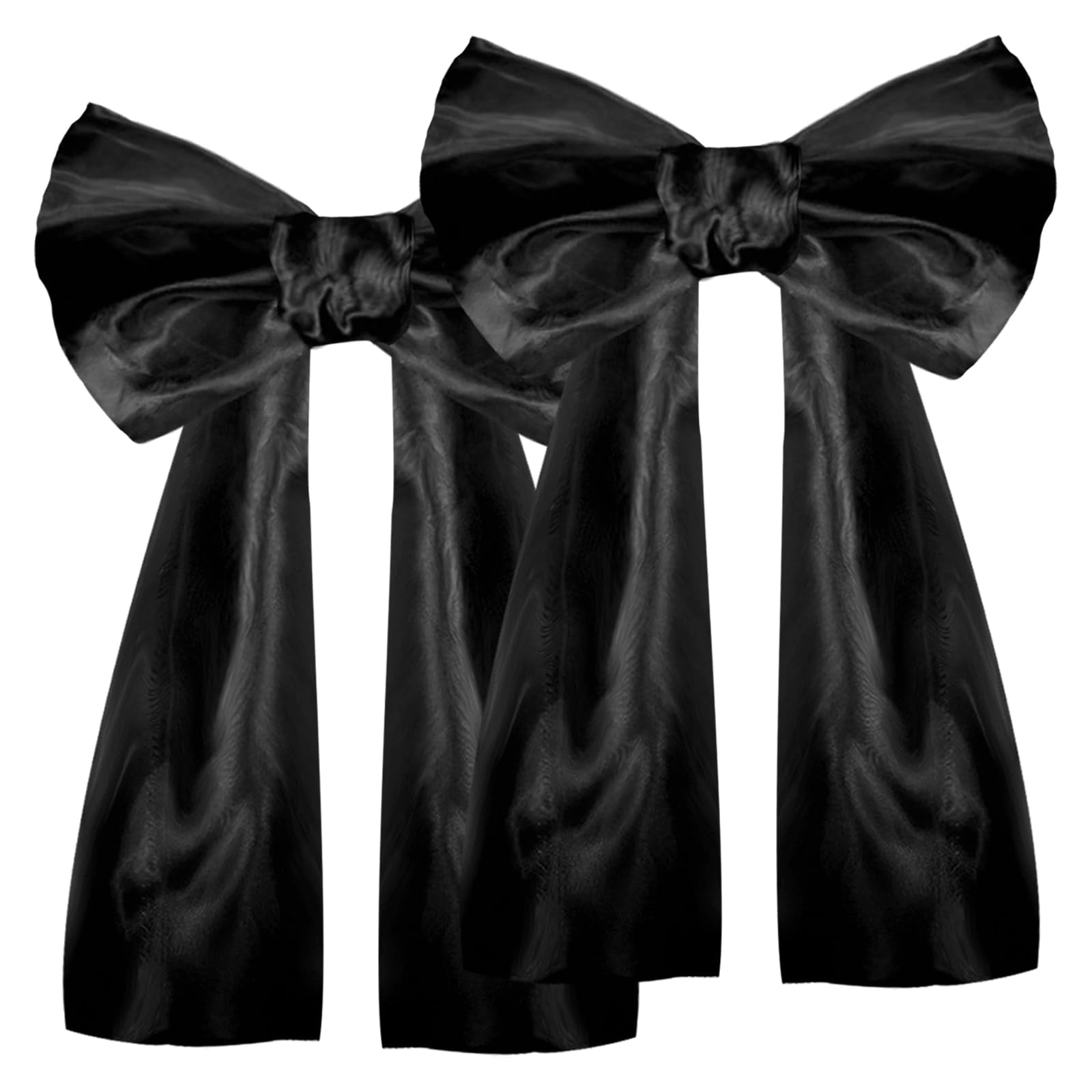 Black Bow Birthday CORNET Party Decorations, 2 Pack Big 17 x 39 Inches ...