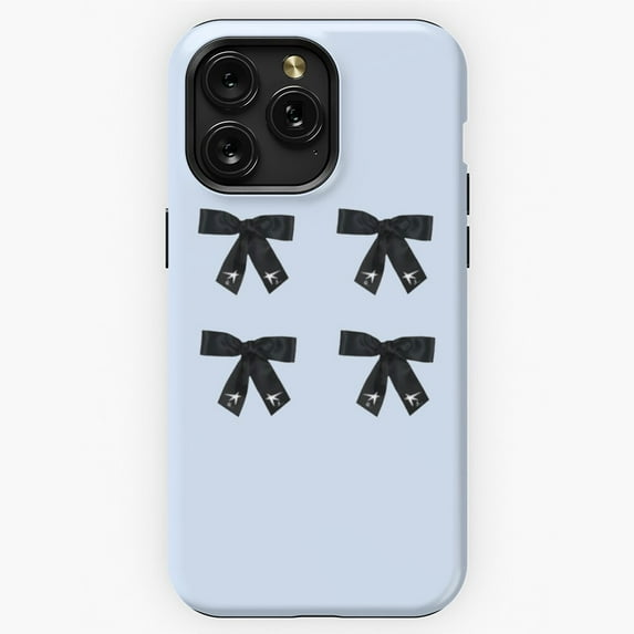 Black Bows Sticker Pack Graphic Art iPhone Case 17 16 15 14 13 12 11 ...