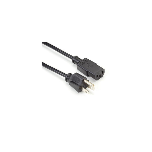 Black Box 10ft NEMA 5-15P to IEC-60320-C13 Power Cord EPXR12 - Walmart.com