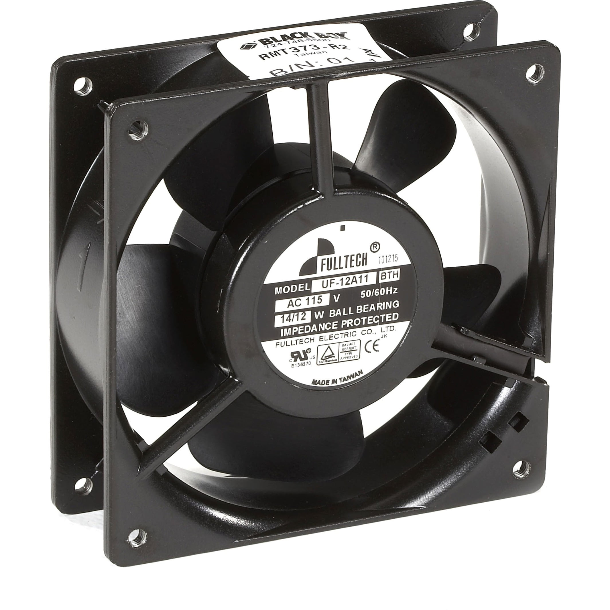Black Box 4.5" Cooling Fan for Low-Profile Secure Wallmount Cabinets ...