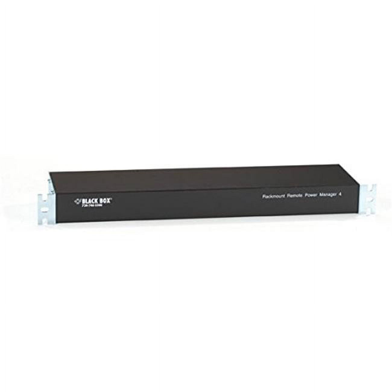 Black Box 85-120 VAC 15 amp Single Circuit Horizontal Rackmount Remote ...