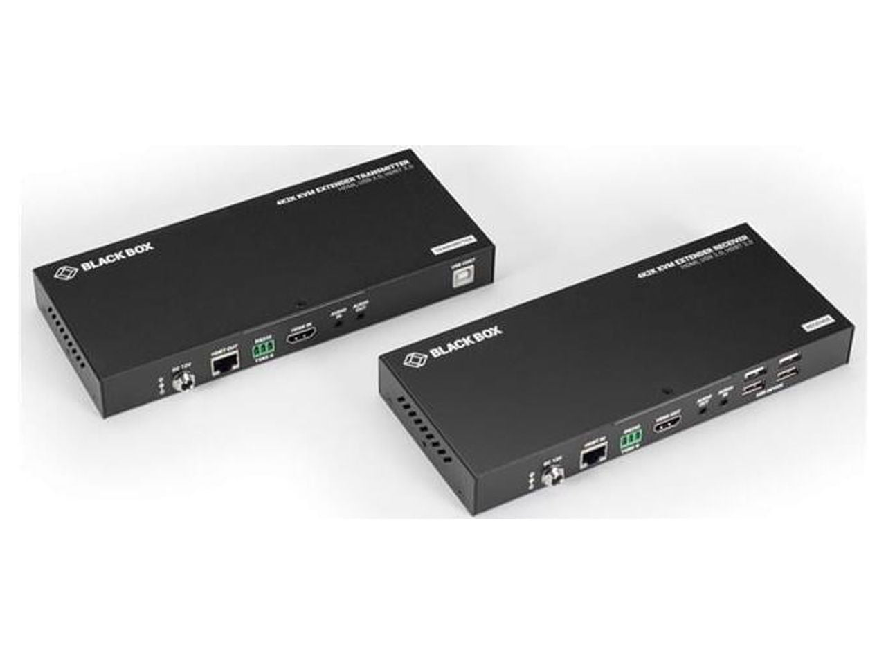 Black Box KVM Extender 4K@60Hz HDMI 1.4 USB 2.0 CAT5e/6/6A ACU1700A ...