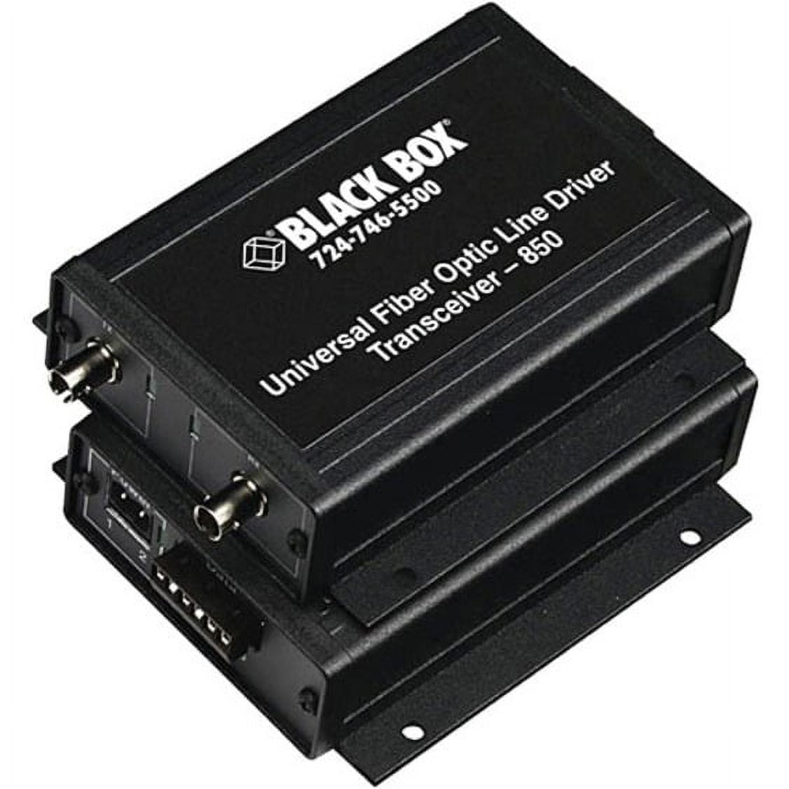 Black Box Async RS232/RS422/RS485 Extender Fiber Terminal Block - ST Multimode - Walmart.com