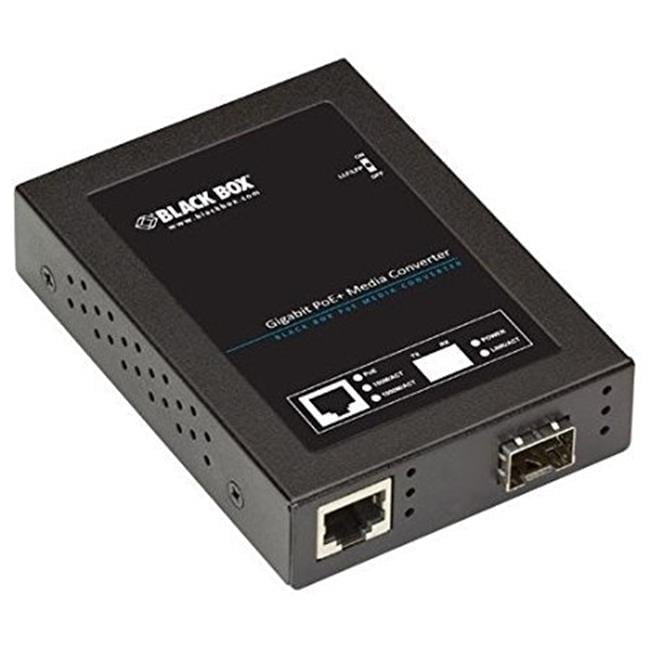 Black Box Black Box Gigabit PoE Plus Pse Media Converter - Walmart.com