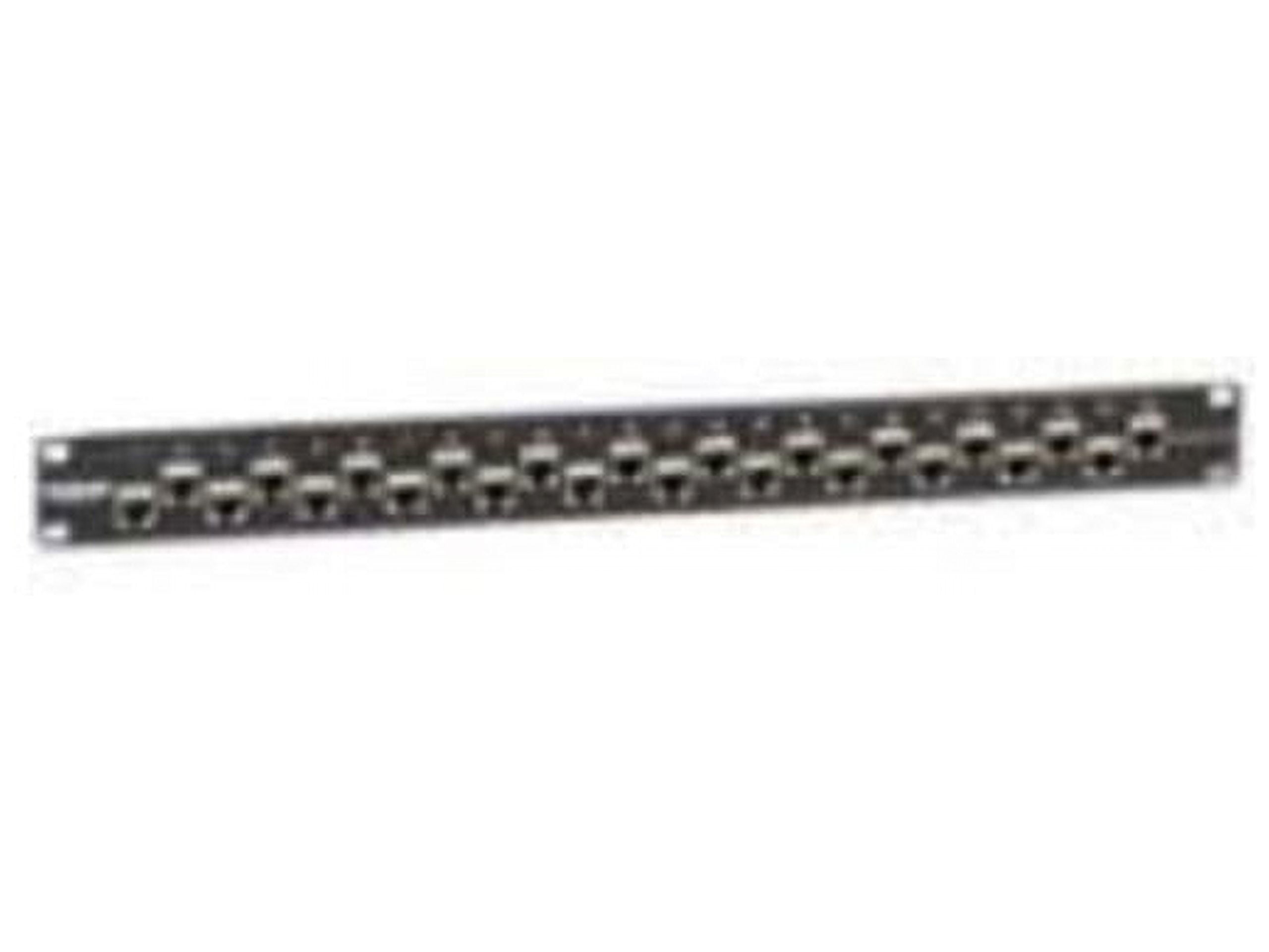 Black Box C6AFP70S-24 CAT6A Staggered Feed-Through Patch Panel - 1U ...