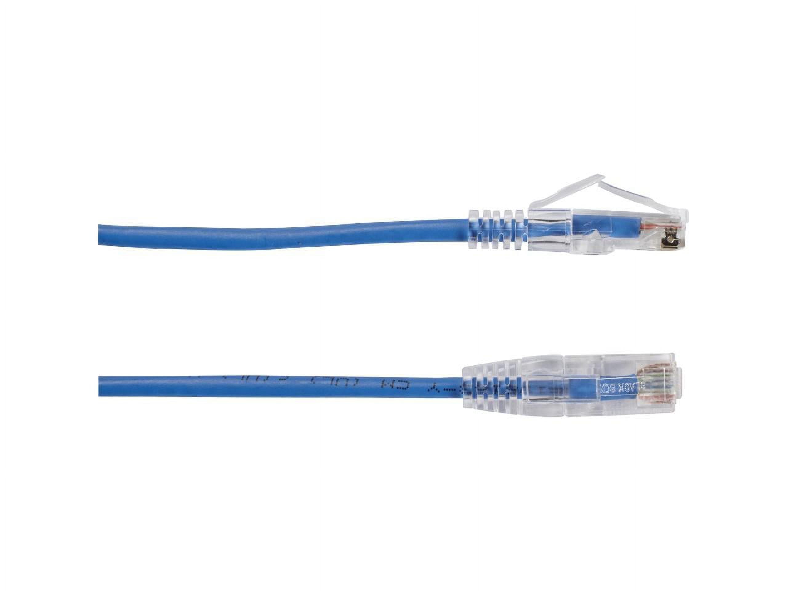 Black Box C6PC28-BL-12 CAT6 250-MHz 28-AWG Stranded Ethernet Patch ...