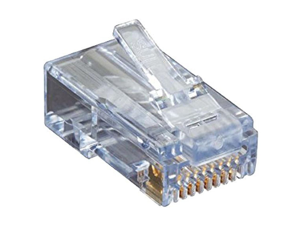 Black Box CAT6 EZ-RJ45 Modular Plugs, 25-Pack - Walmart.com