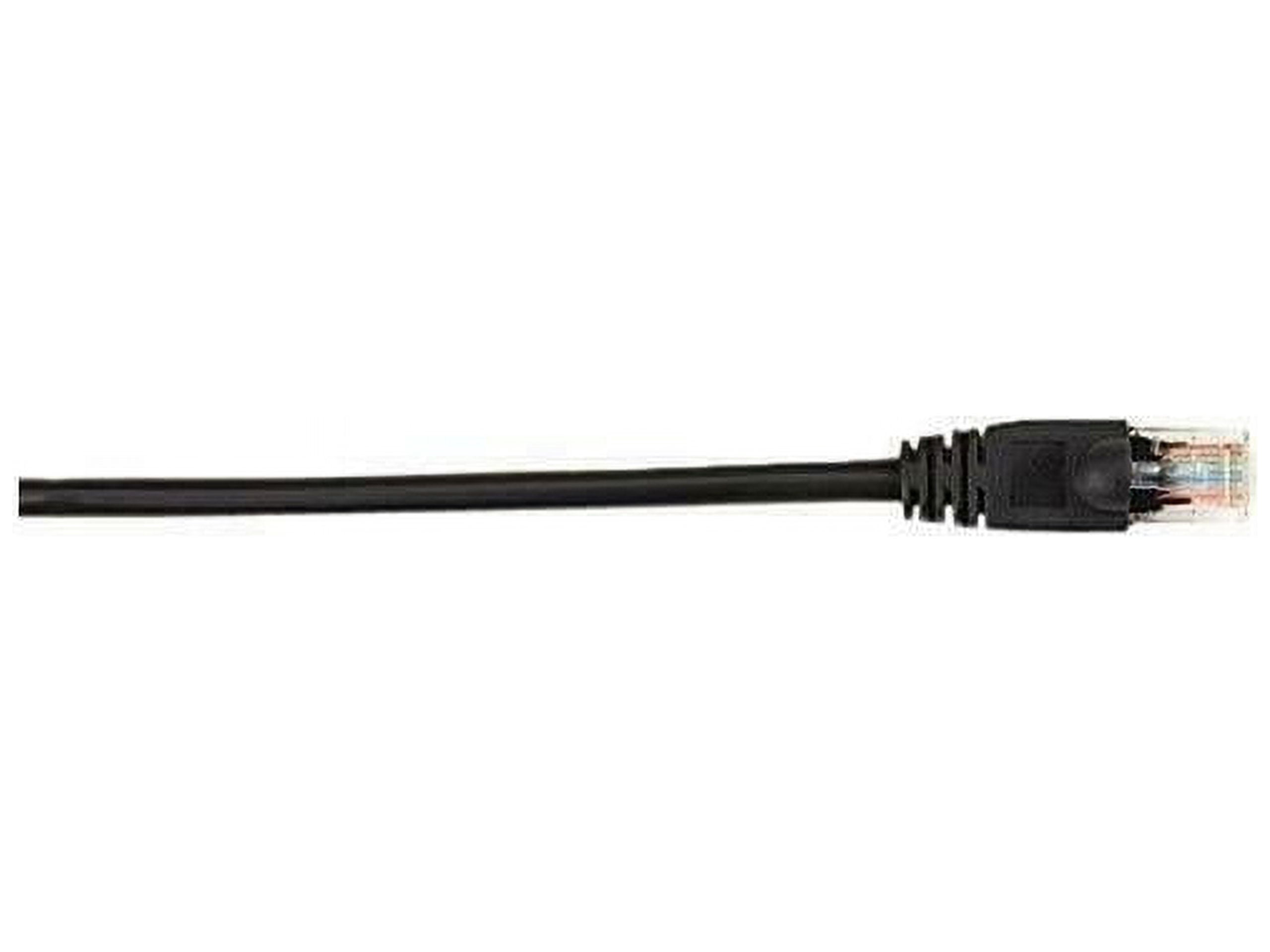 Black Box CAT6 Value Line Patch Cable, Stranded, Black, 1-ft. (0.3-m ...
