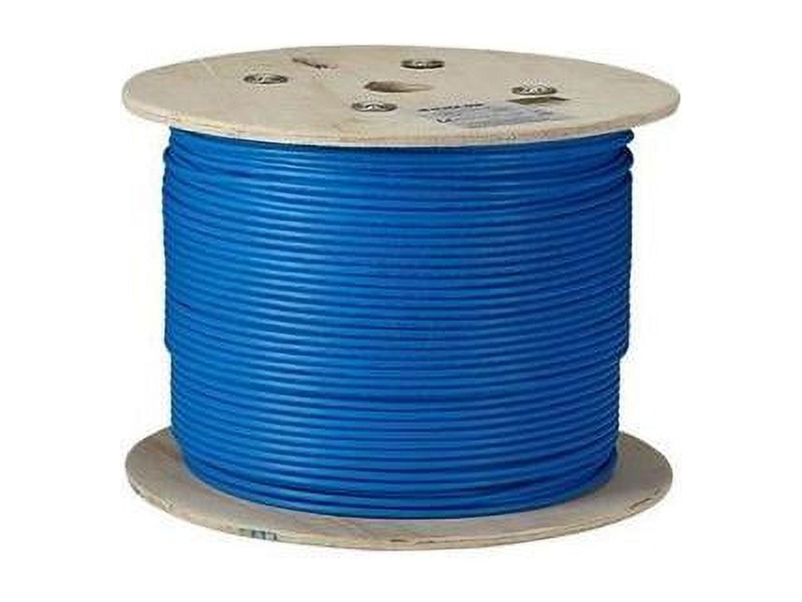 Black Box 1000ft Cat6A Stranded UTP 650 MHz CM PVC Bulk Cable ...