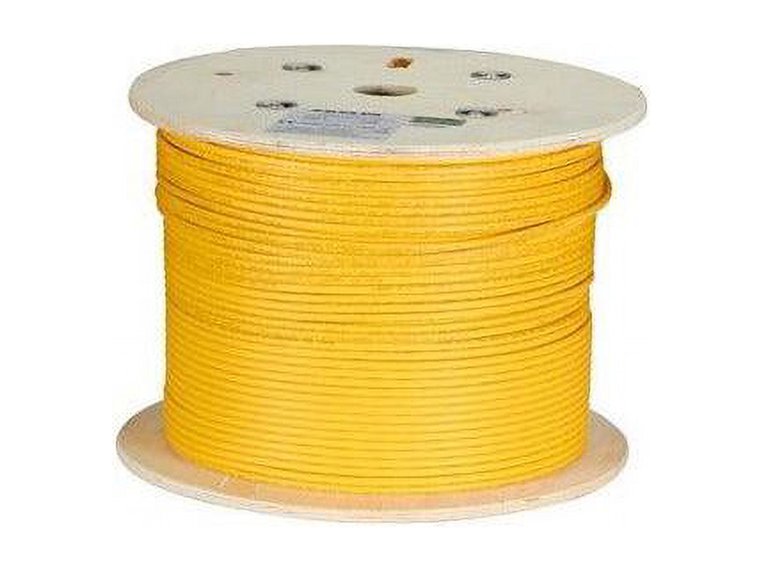 Black Box CAT6A Bulk Cable Stranded UTP 650 MHz CM PVC PoE 1000 ft ...