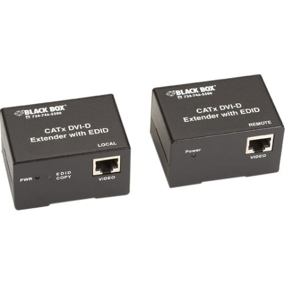 Black Box CATx DVI-D with DDC SL Extender Kit - 1 Input Device - 1 ...