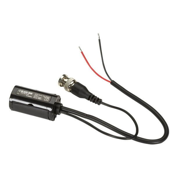 Black Box CCTV Power-Through Balun with RJ-45 Connectors (IC560A ...