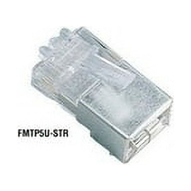 Black Box Cat5 Unshielded Modular Plug For Solid Wire 25-pack, Gsa, Taa ...