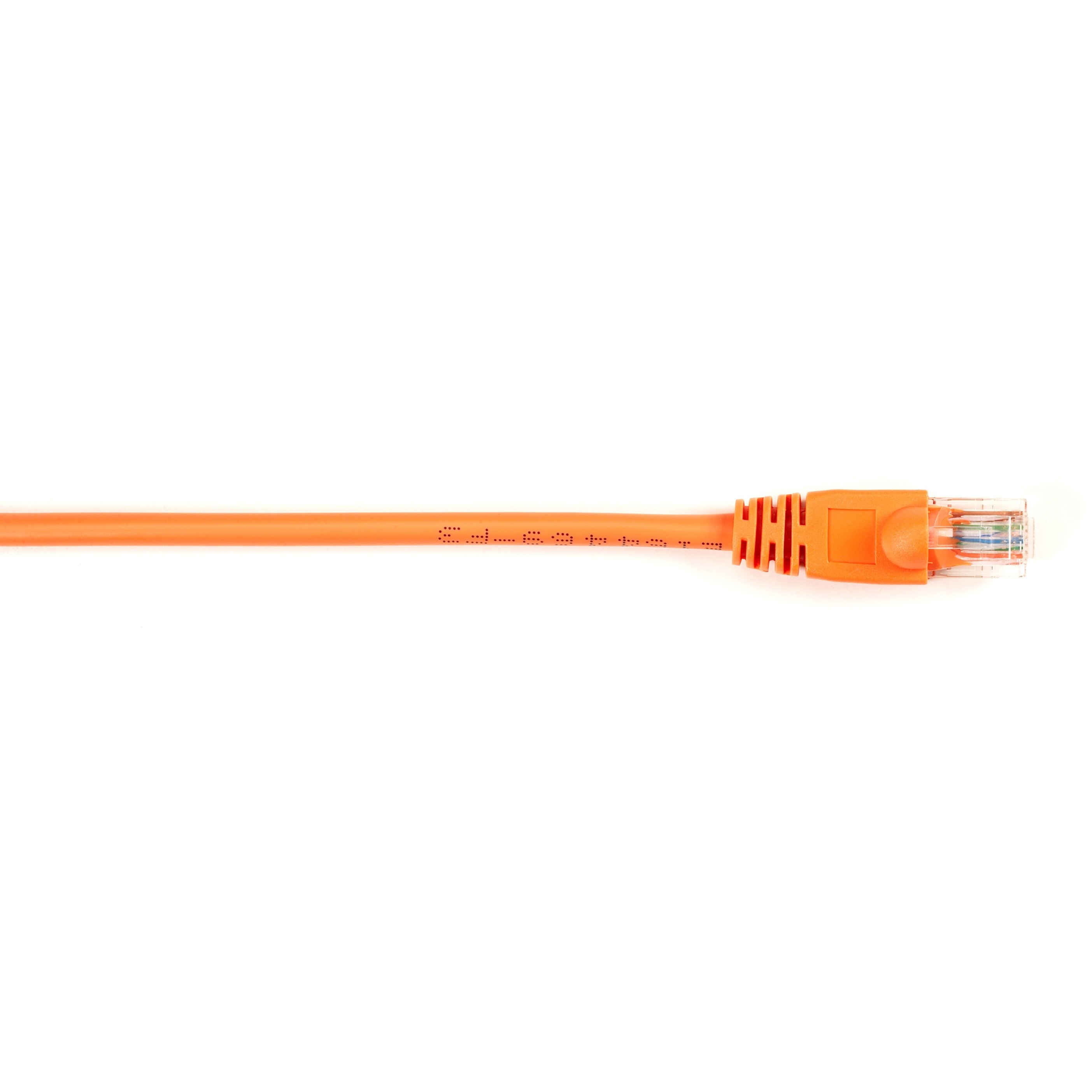 Black Box Cat5e Value Line Patch Cable, Stranded, Orange, 20-ft. [6.0-m ...