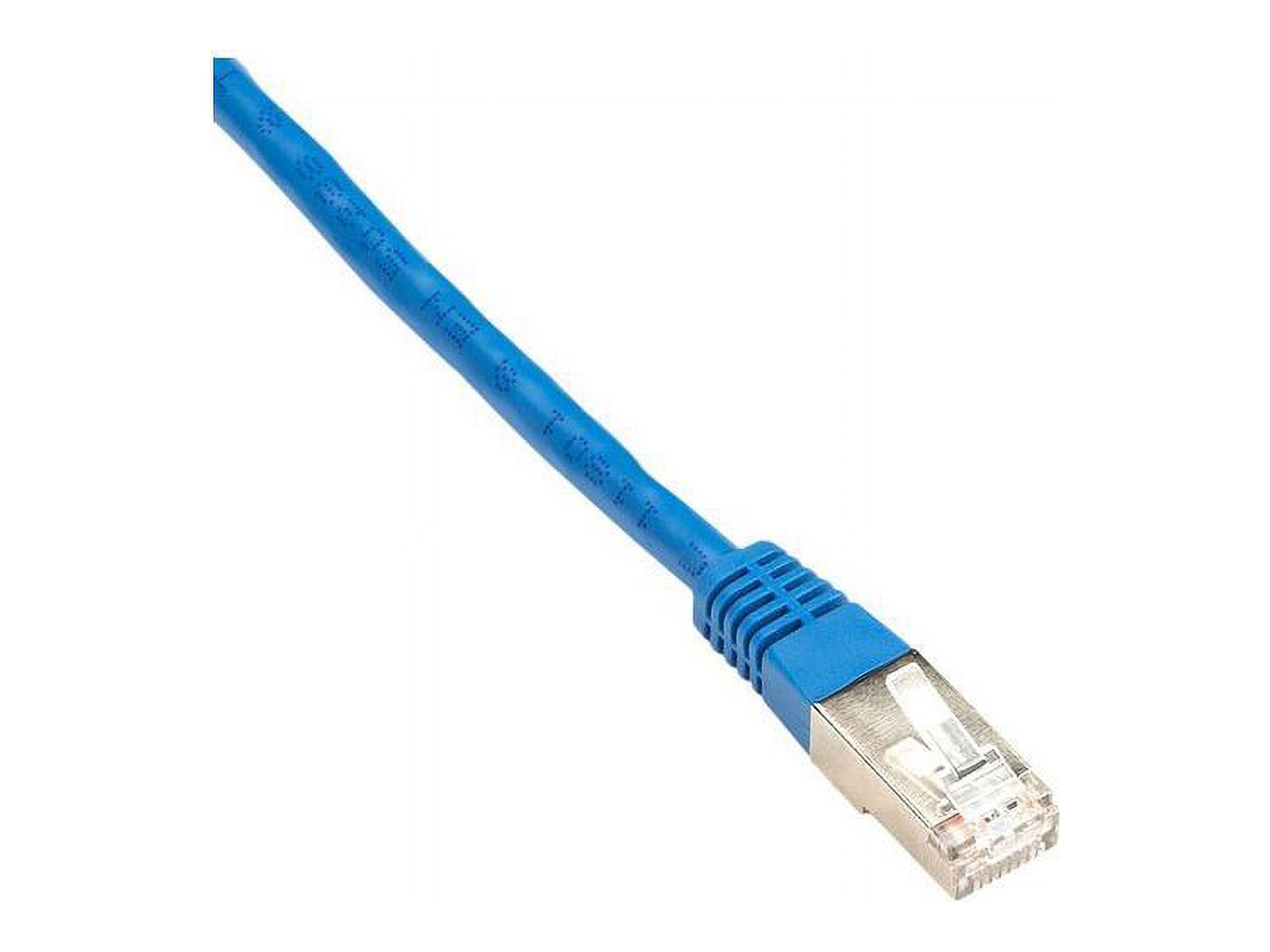 Black Box Cat6 250-MHz Shielded, Stranded Cable SSTP (PIMF), PVC, Blue ...