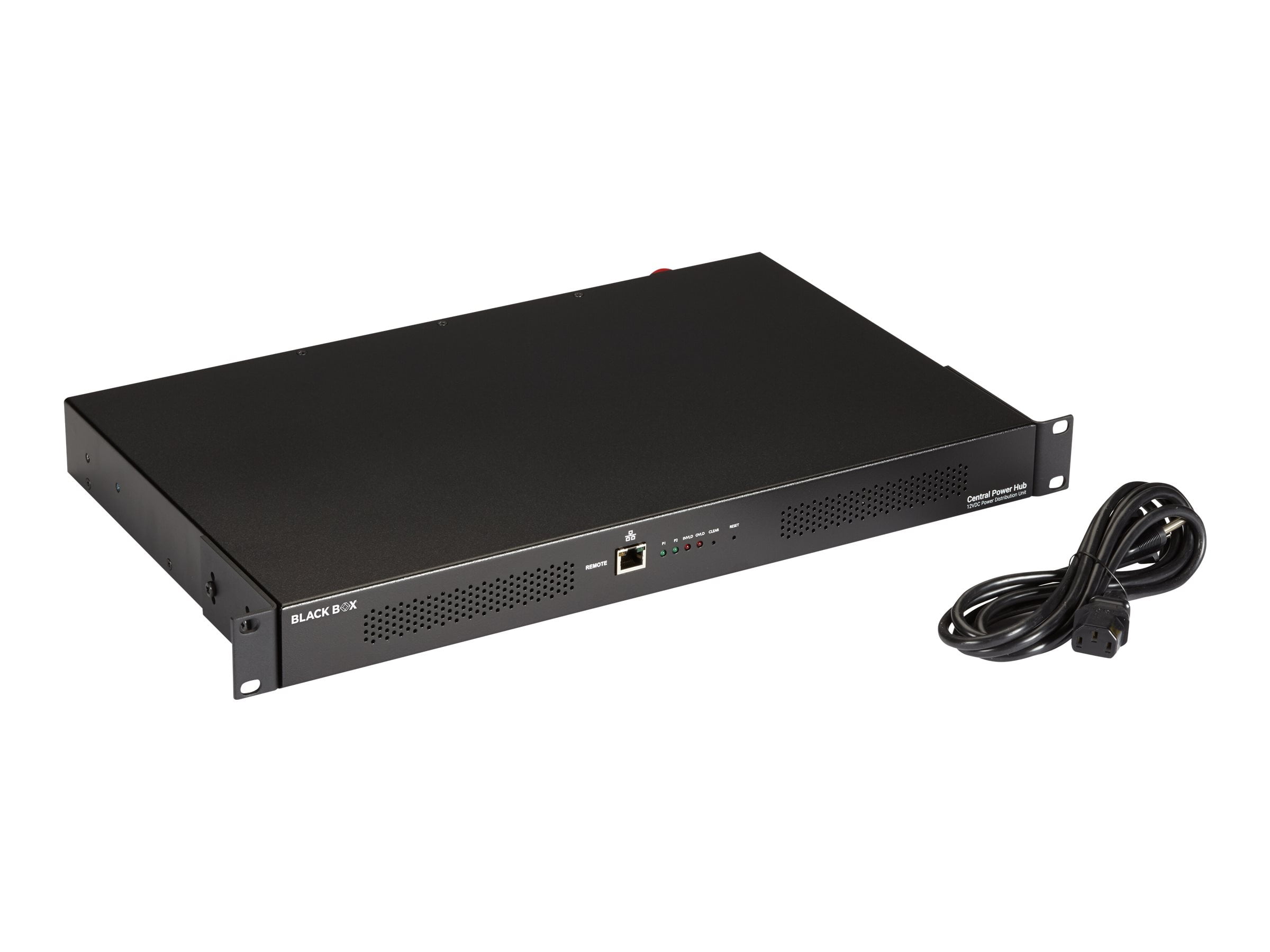 Black Box Central Power Hub - Power distribution unit (rack-mountable ...