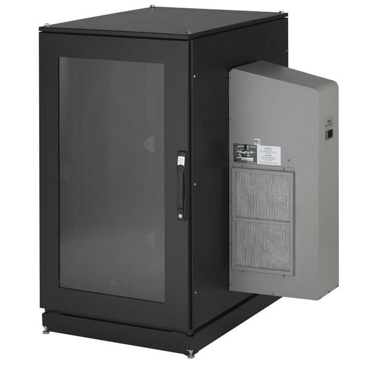 Black Box ClimateCab NEMA 12 Server Cabinet with M6 Rails - System ...