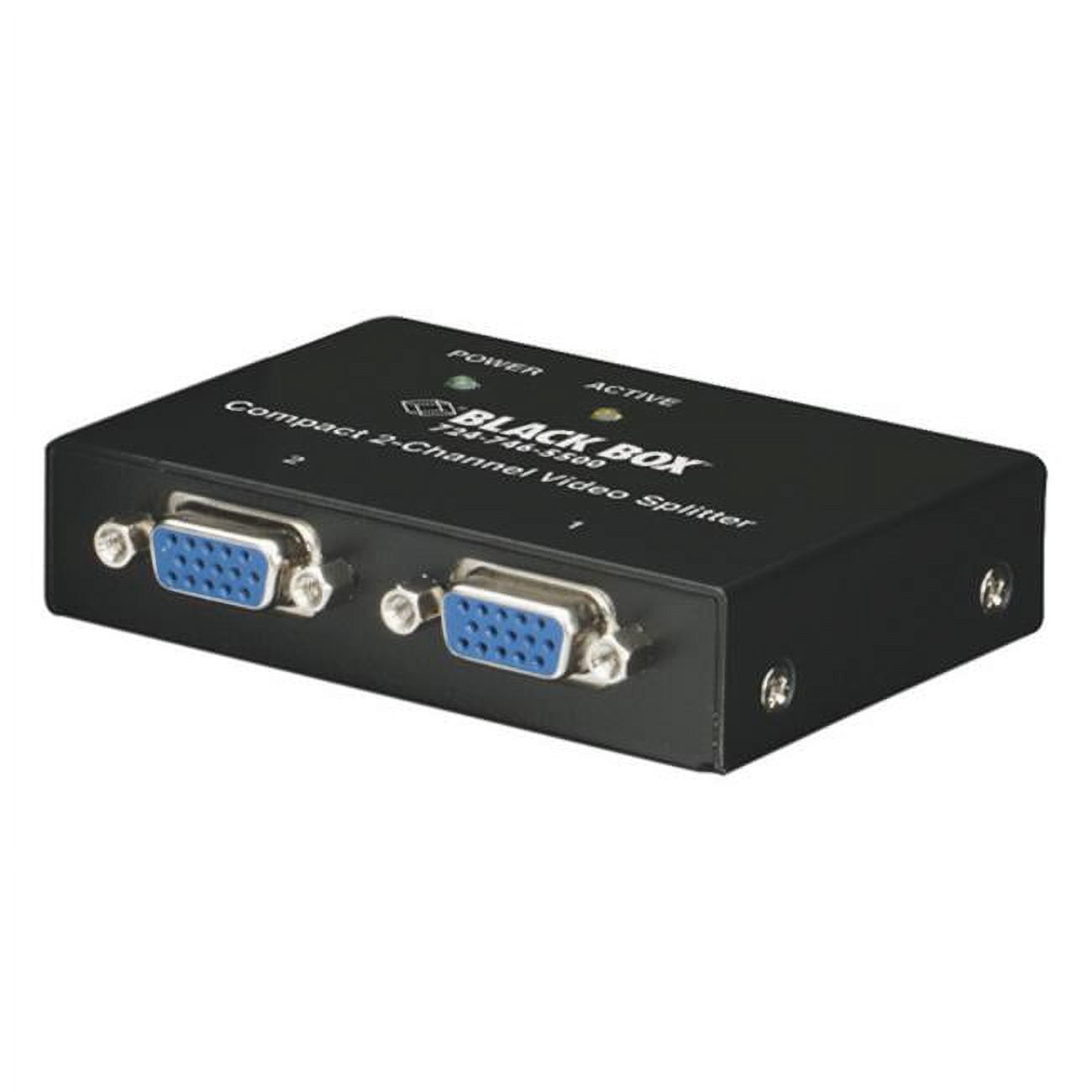 Black Box Compact VGA Video Splitter, 2-Channel - Walmart.com