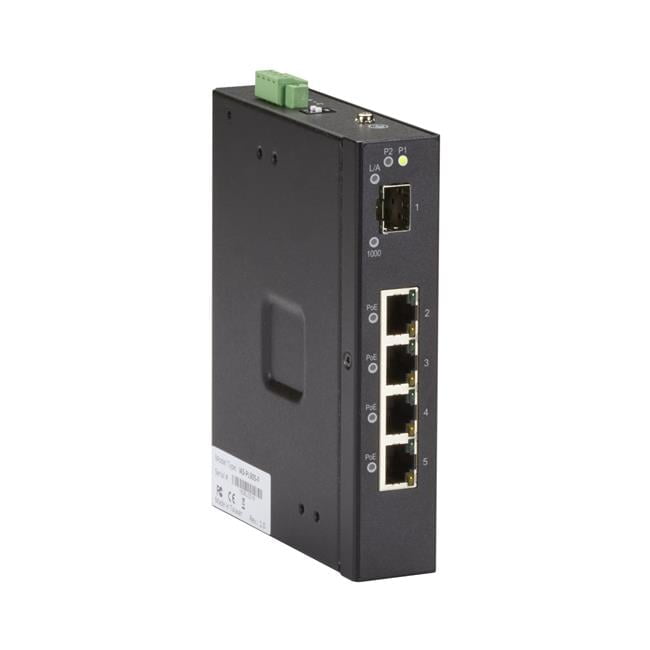 Black Box Corporation 5 Port Industrial Switch Poe plus Extreme ...