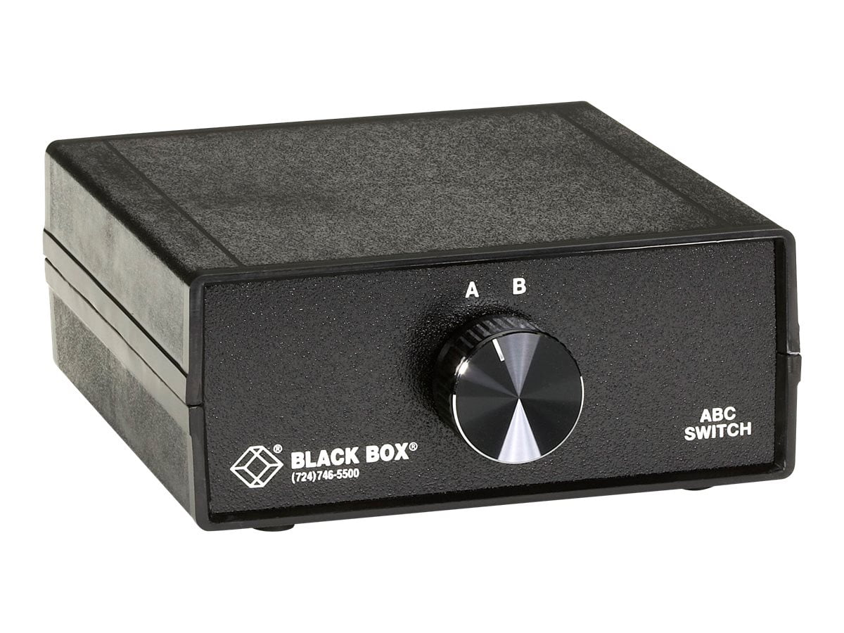 Black Box DB9 Switch ABC - Switch - 2 x serial - desktop - Walmart.com