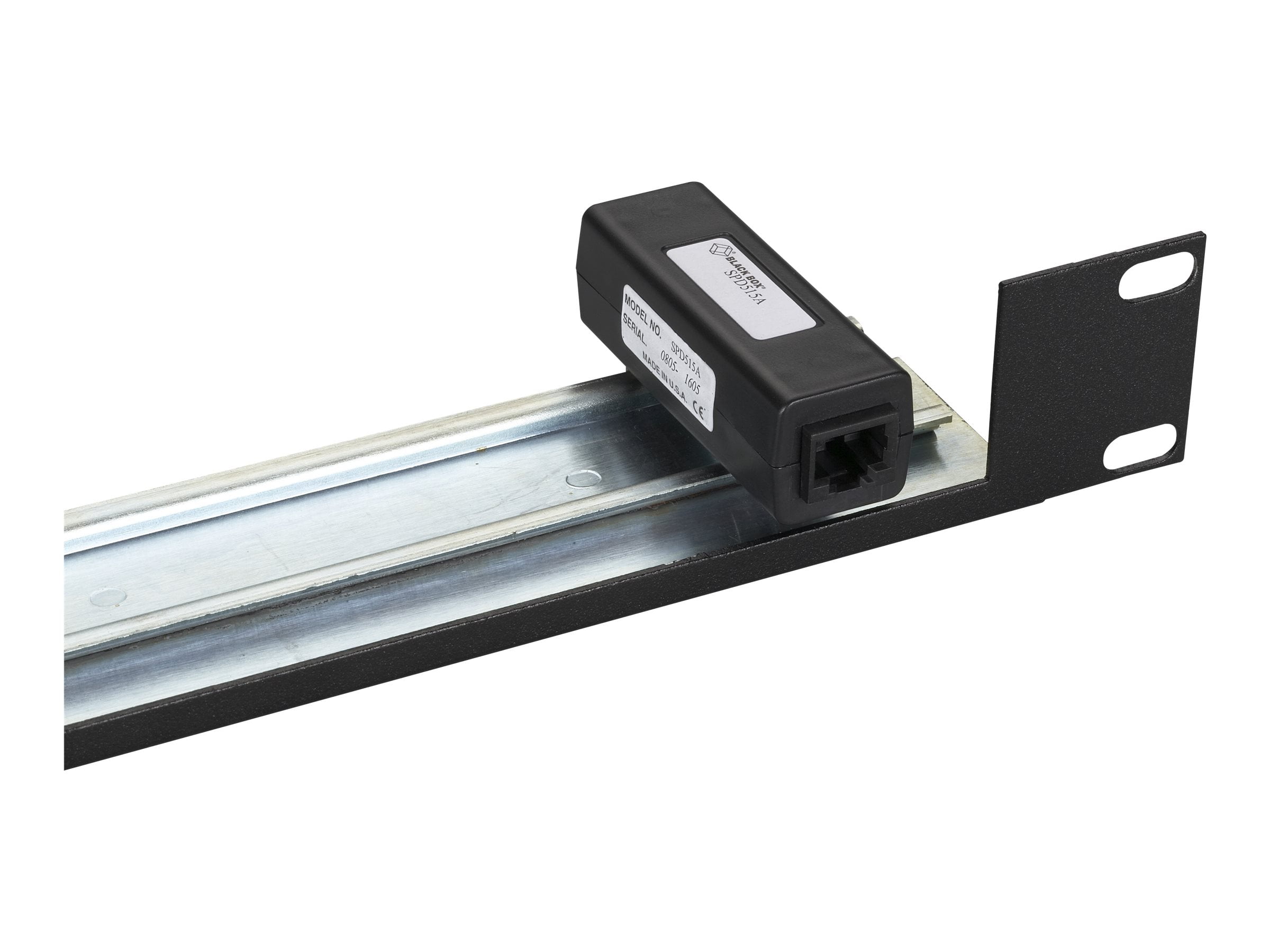 Black Box DIN-Rail Mount In-Line Surge Protector - Surge protector (DIN ...