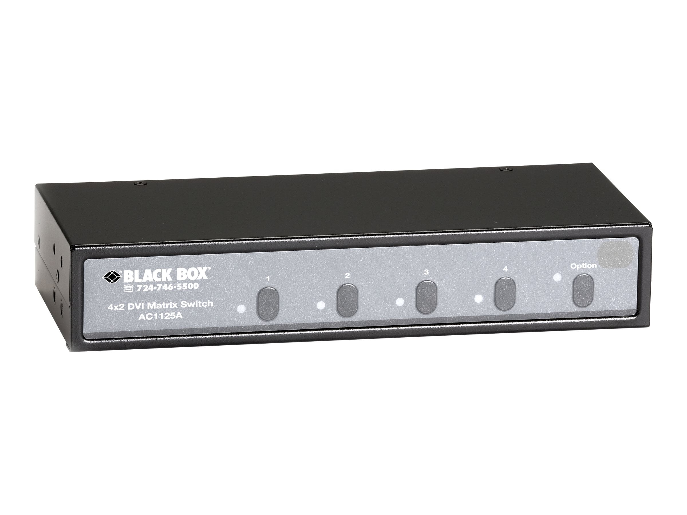 Black Box DVI and Audio Matrix Switch 4x2 - Video/audio switch ...