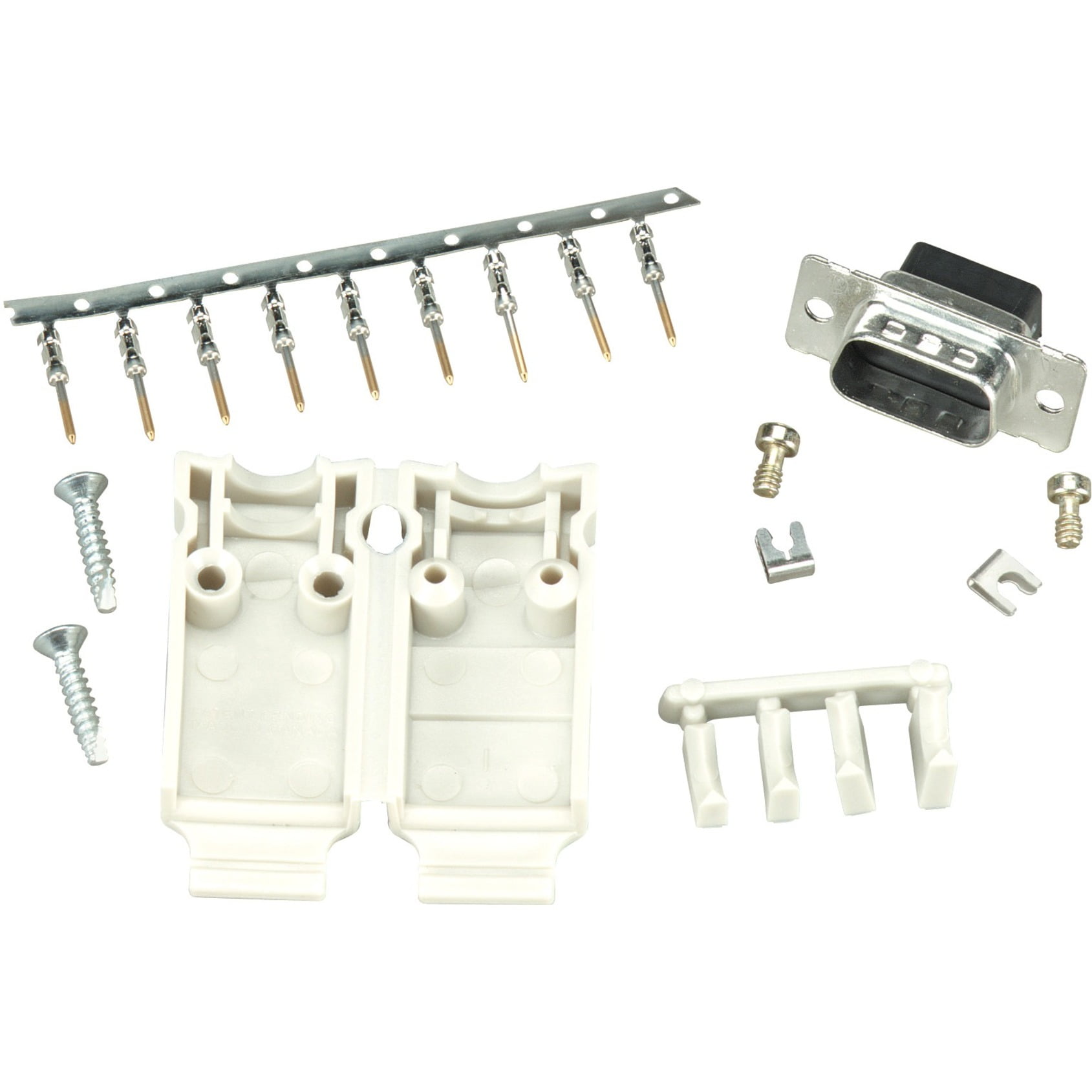 Black Box Db9 Male Connector Assembly Kit, Gsa, Taa (FA048) - Walmart.com