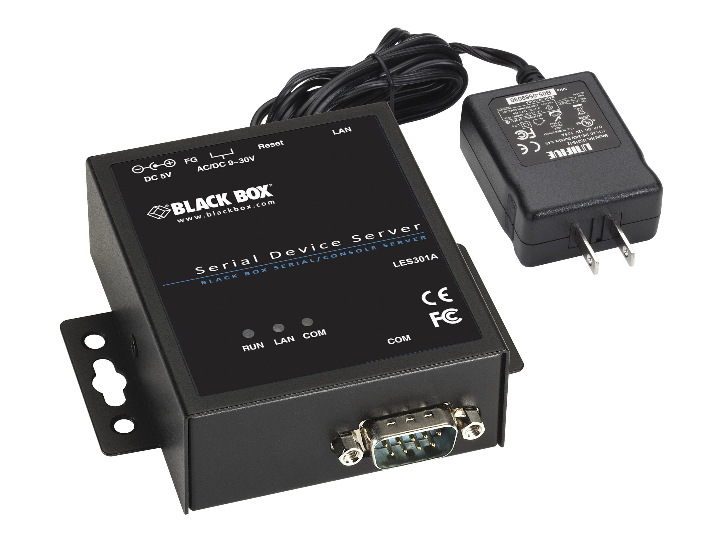 Black Box - Device server - 100Mb LAN, RS-232, RS-422, RS-485 - TAA ...