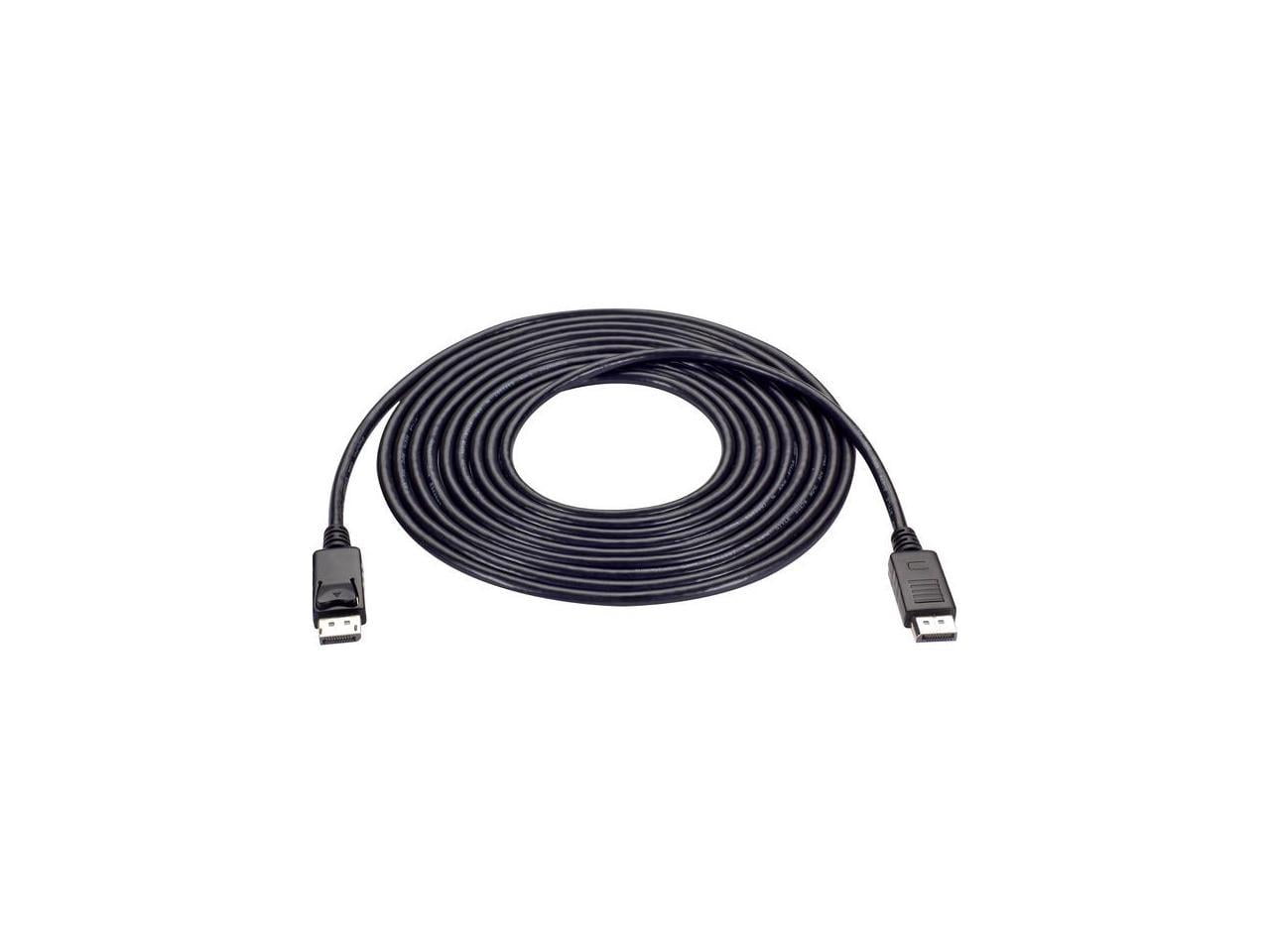 Black Box DisplayPort 1.2 Cable With Latches - Male/Male, 4K @ 60Hz, 15 ...