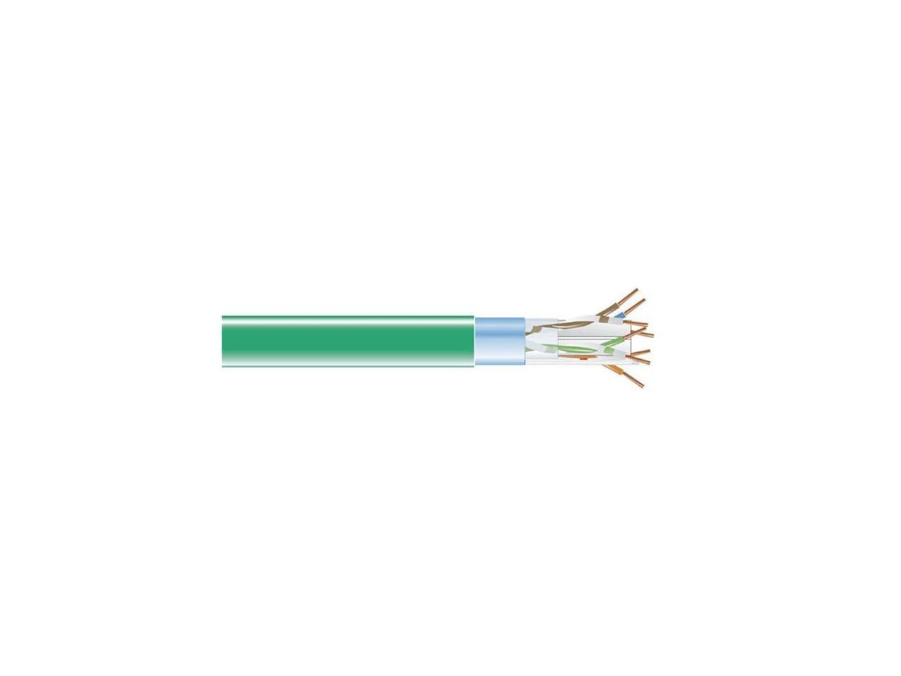 Black Box EVNSL0617A-1000 CAT6 400-MHz Solid Bulk Cable - Shielded ...