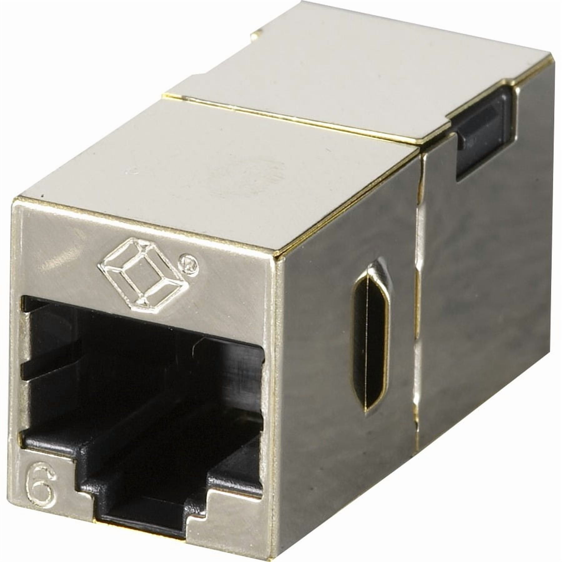 Black Box Cat6 Straight-Through Coupler Shielded FM608 - Walmart.com