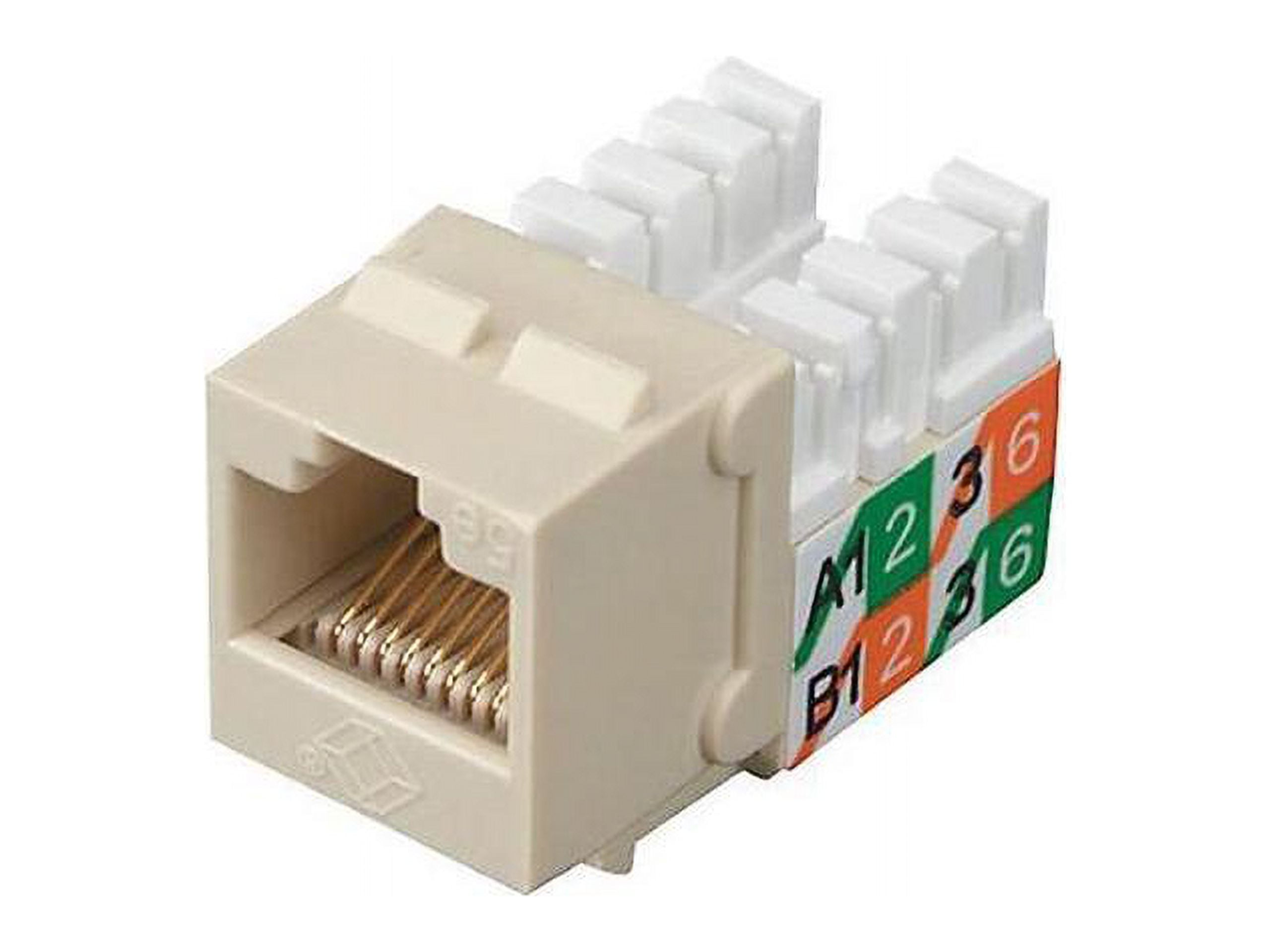Black Box FMT922-R2 Gigabase2 CAT5E Jacks Universal Wiring - Walmart.com