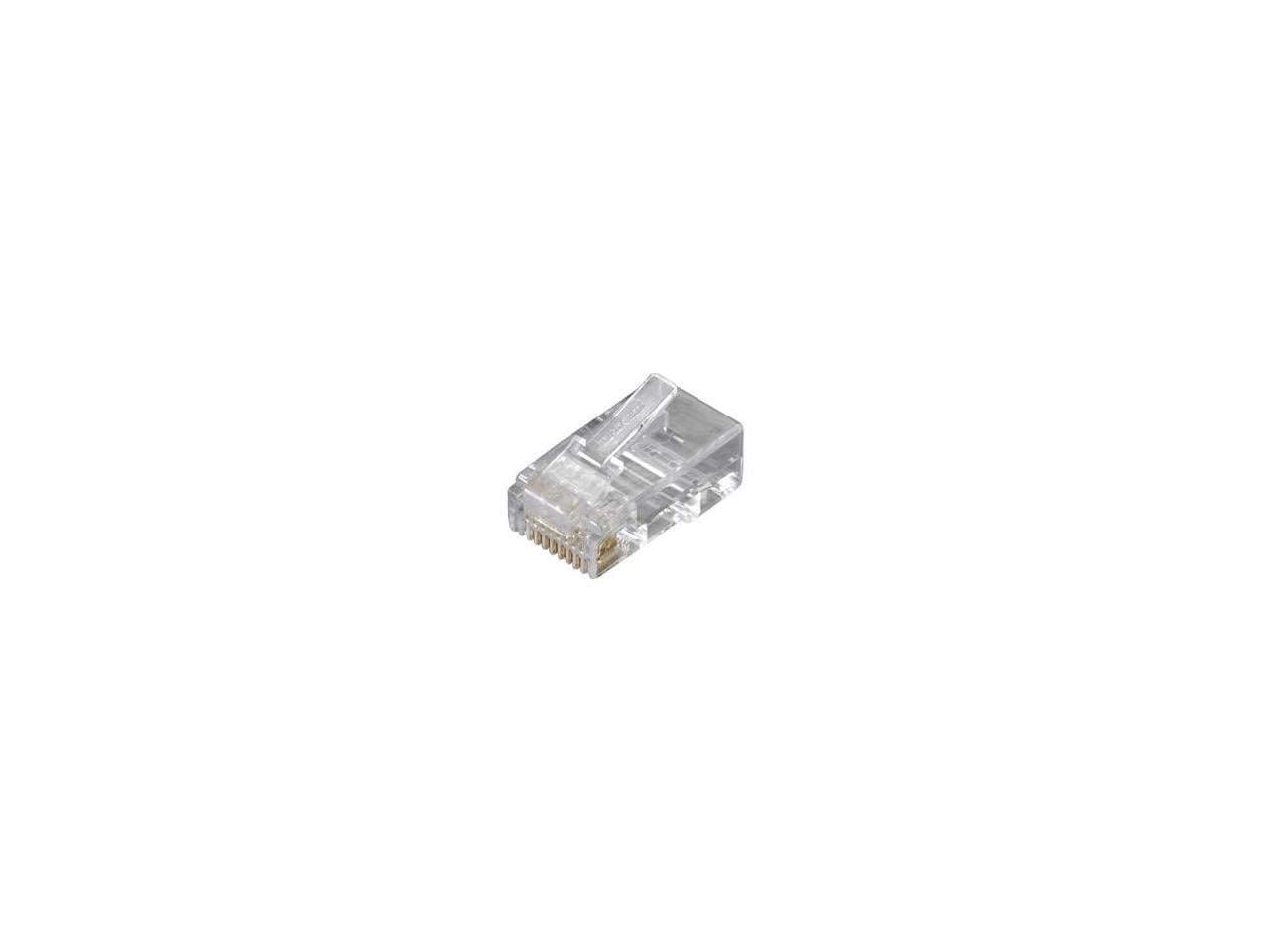 Black Box FMTP6-R2-100PAK CAT6 Modular Plug - Unshielded, RJ45, 100 ...