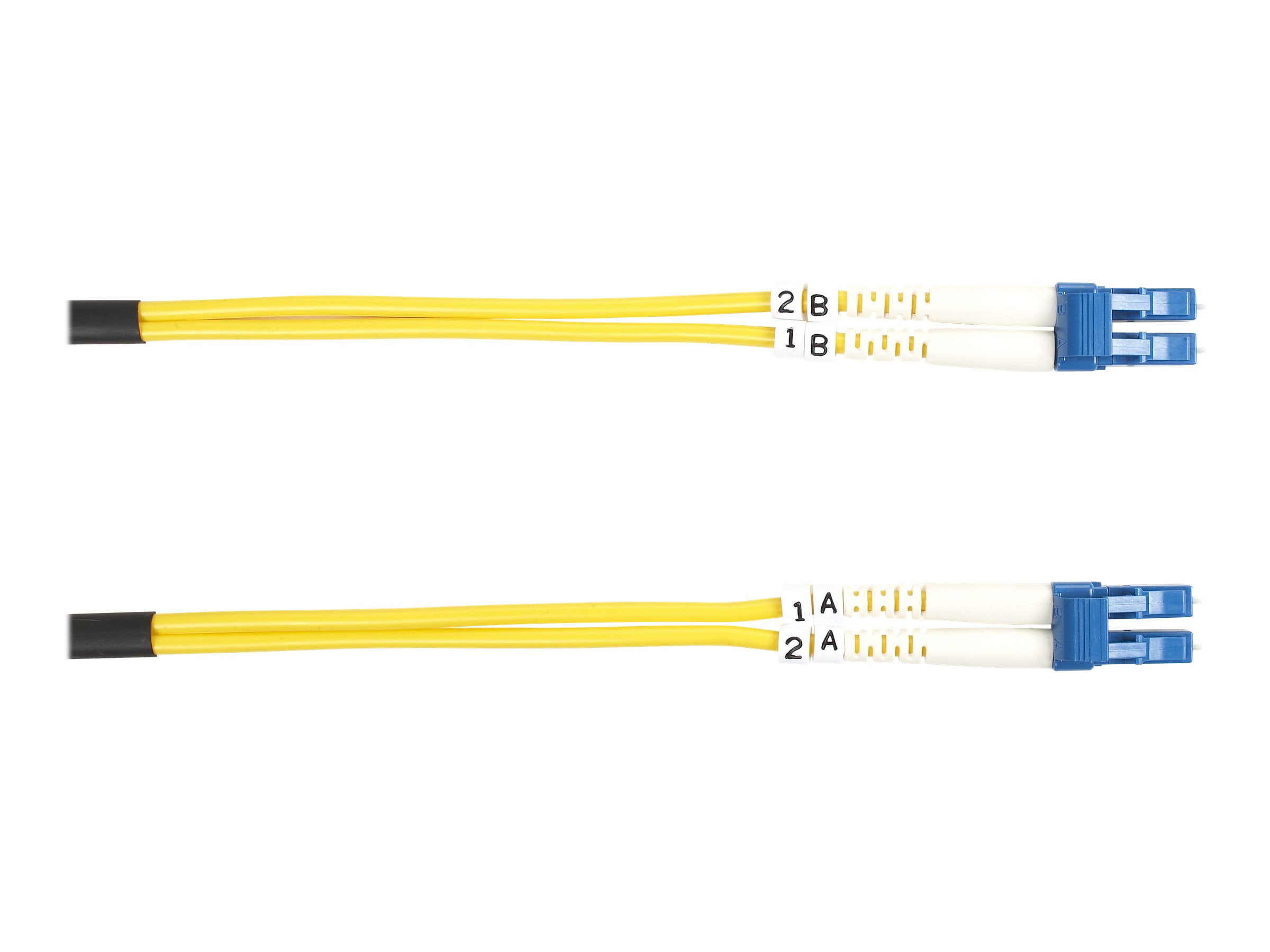 Black Box 6.5ft Single-Mode Value Line Patch LC-LC Fiber Optic Cable ...