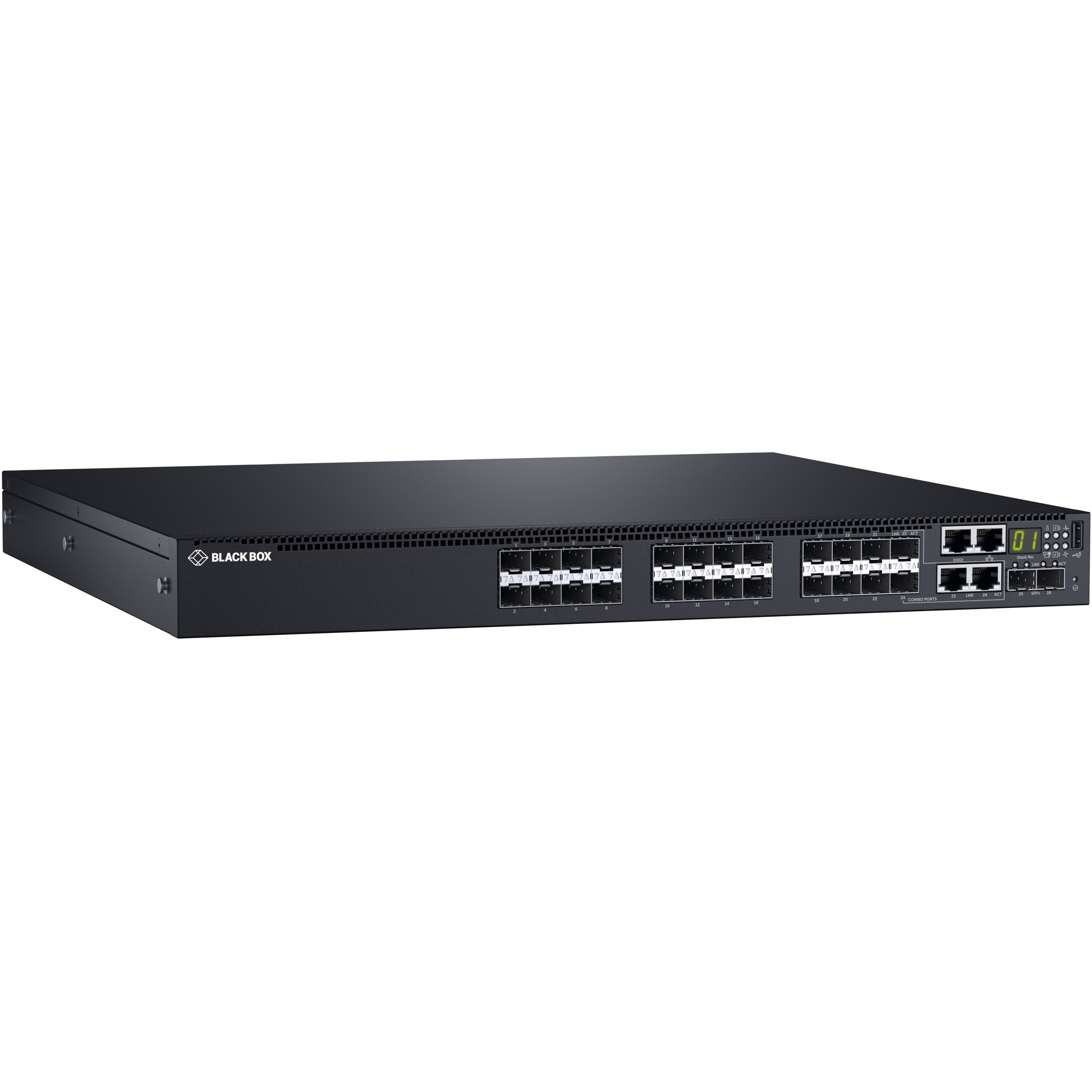 Black Box Fiber Network Switch, 1G, 24-Port - Walmart.com