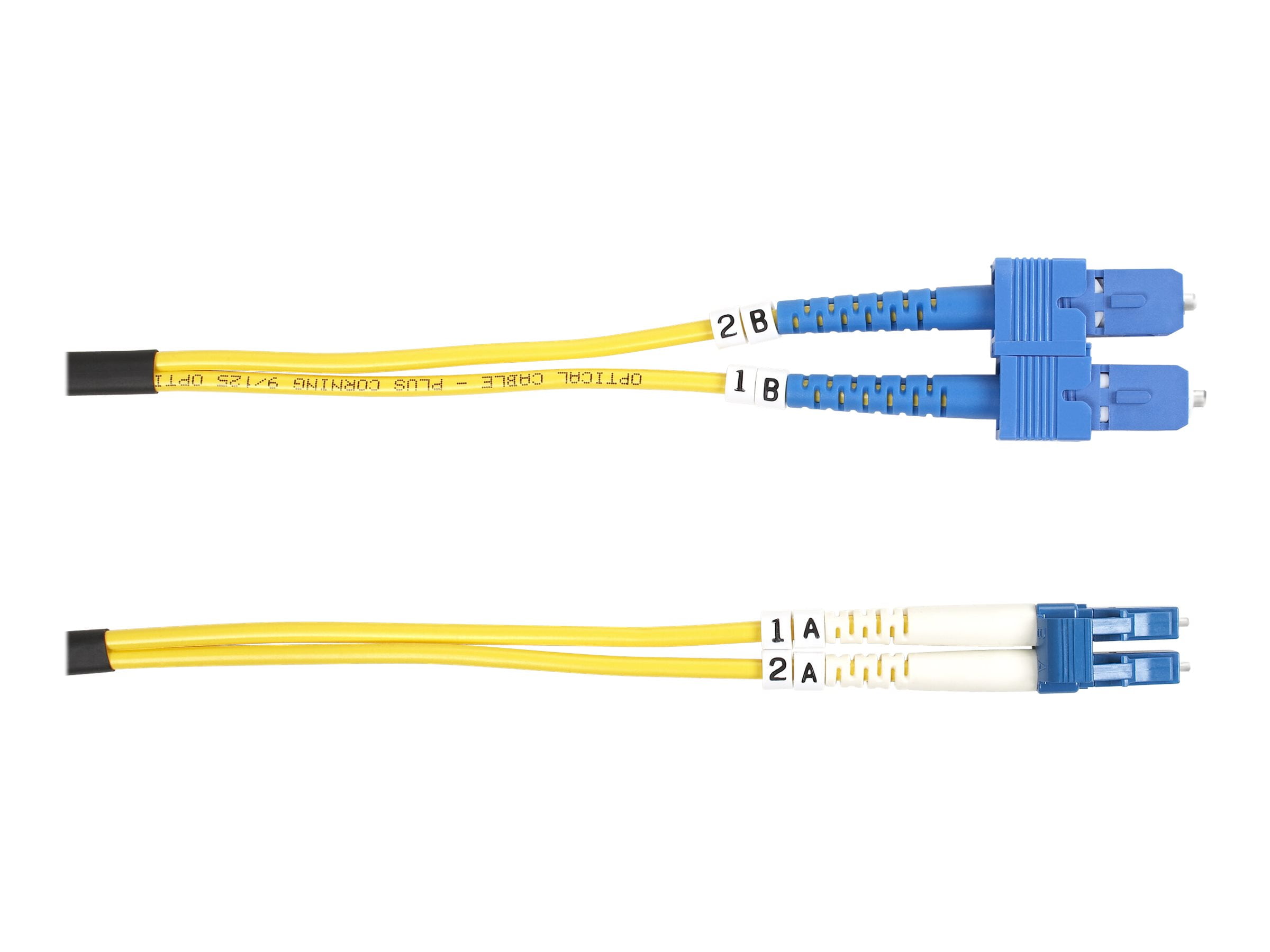 Black Box Single-mode Value Line Patch Cable, Sc-lc, 5-m [16.4-ft ...