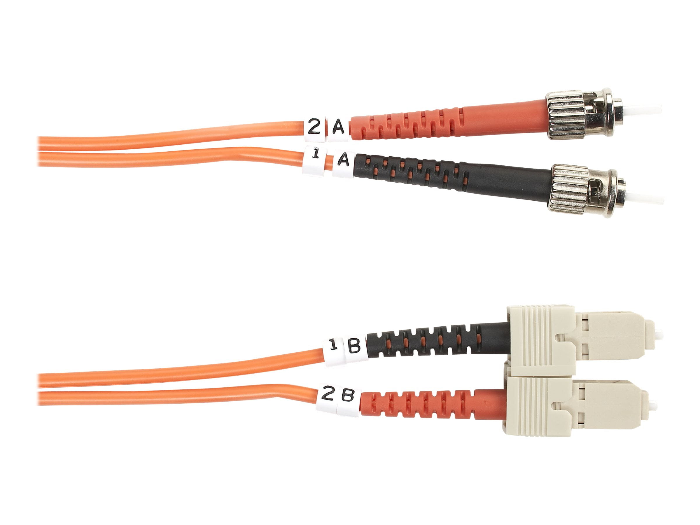 Black Box Value Line - Patch cable - ST multi-mode (M) to SC multi-mode ...