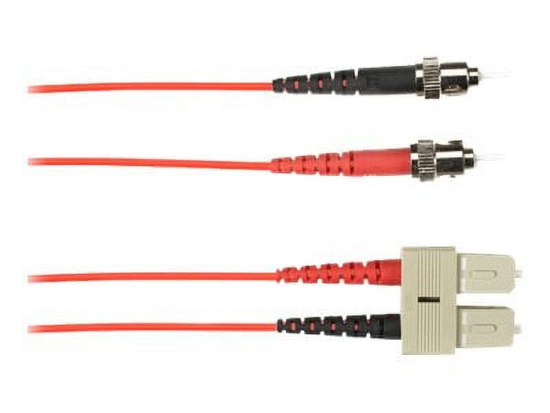 Black Box - Patch cable - ST multi-mode (M) to SC multi-mode (M) - 1 m - fiber optic - duplex ...